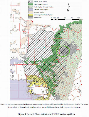 Barnett Shale Maps: Barnett Shale Geology