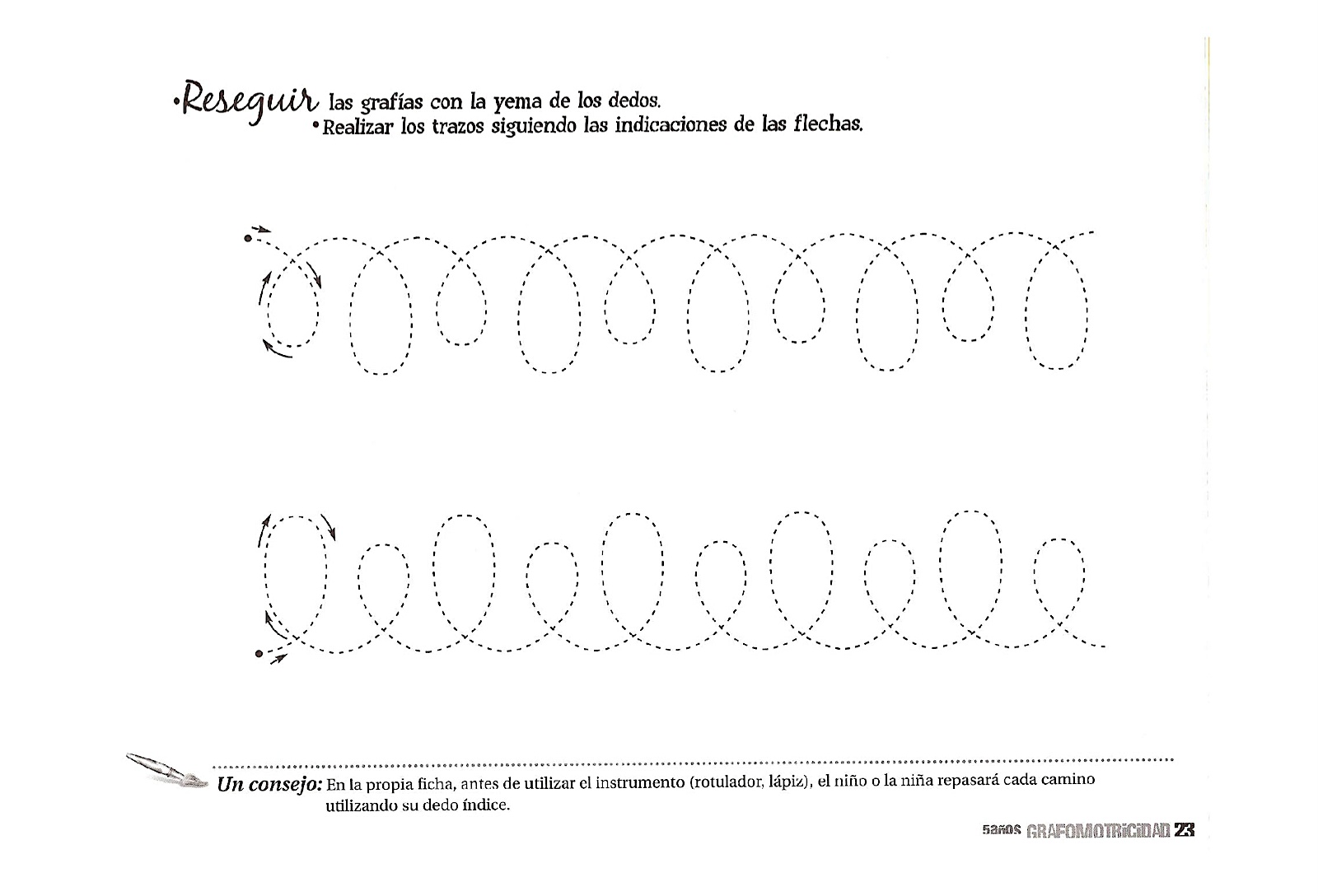Psicomotricidad Infantil: Cuadernillo de apresto niños de 5 años