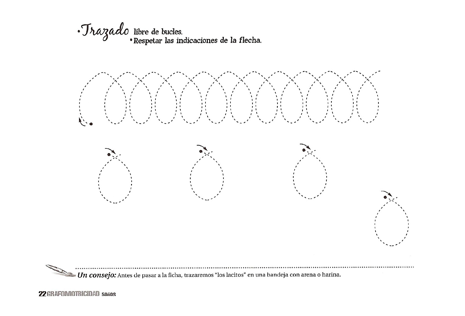 Psicomotricidad Infantil: Cuadernillo de apresto niños de 5 años