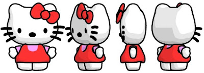 dbr3d: HELLO KITTY TURN AROUND