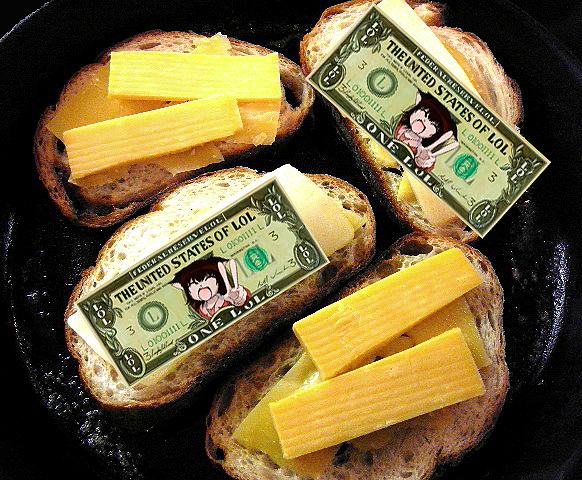 Grilled Cheese with LOL ~ The United States Of LOL