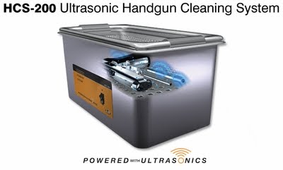 Security Pro USA: Ultrasonic gun cleaner -makes hand gun cleaning fun...