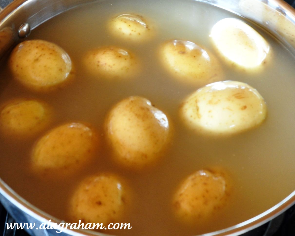 A LA GRAHAM: SMASHED POTATOES