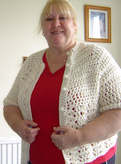 Enthusiastic crochetoholic: Big Matinee Jacket