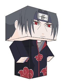 ANIME PAPER TOYS: ITACHI UCHIHA (NARUTO SHIPPUDEN)