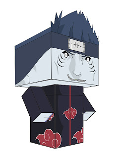 ANIME PAPER TOYS: KISAME (NARUTO SHIPPUDEN)