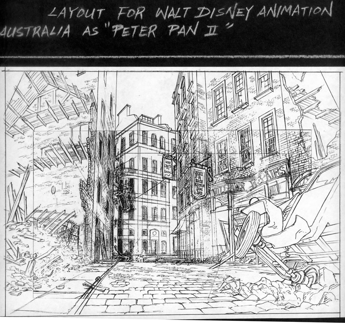 Art work at Walt Disney Animation Australia