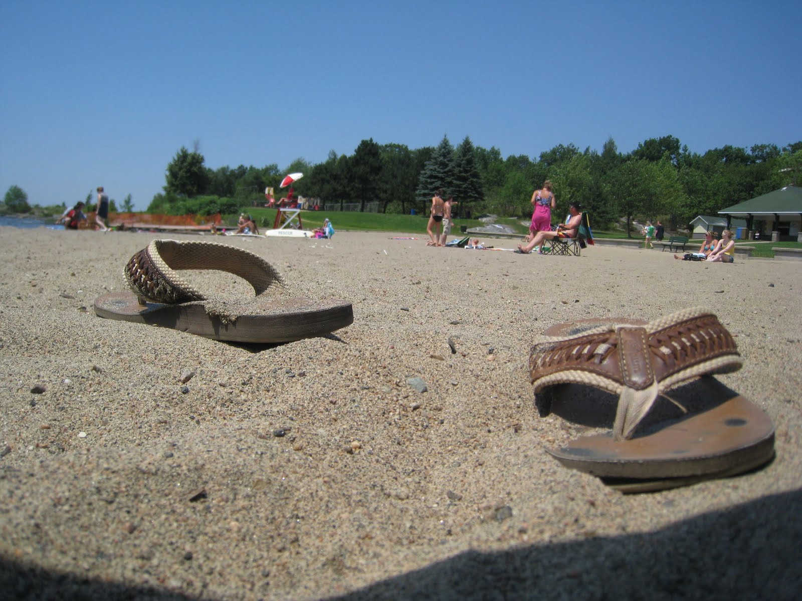 Vancouver Rains: Parry Sound- "Waubewo" Beach?