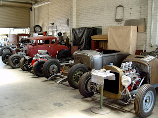 ScooterMcRad's Whatchaworks: Old Crow and Hollywood Hot rods