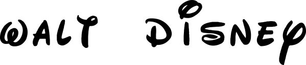 Vector Place: Walt Disney Logo