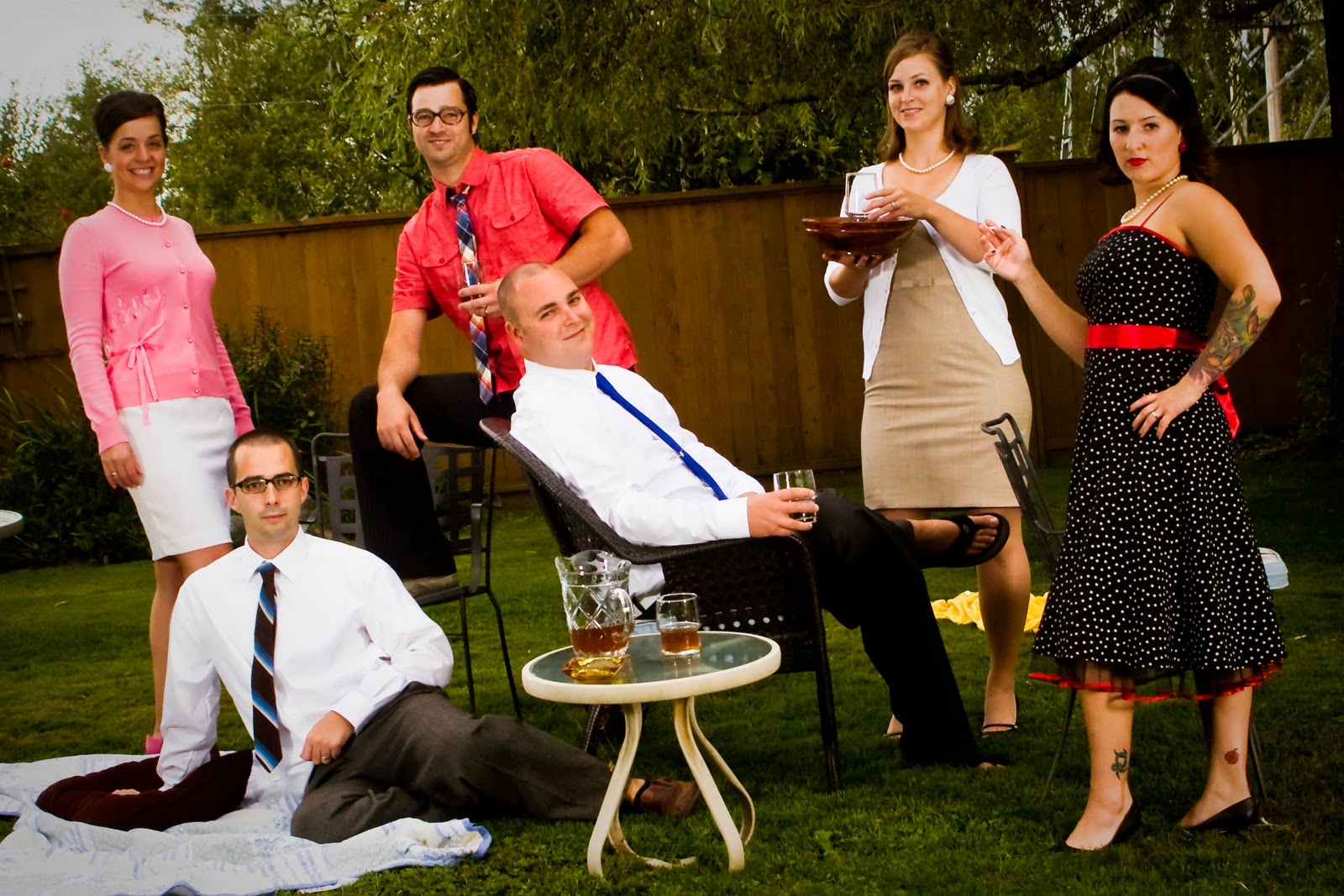 Theresa Rose Photography Chilliwack: Mad Men Theme Party