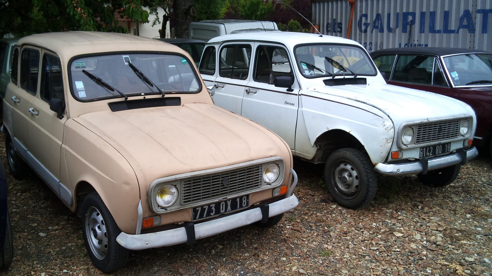 4L ROAD TRIP 2011: La 4L... avant...