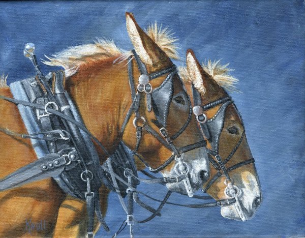 A Mule A Day Painting: June 2010