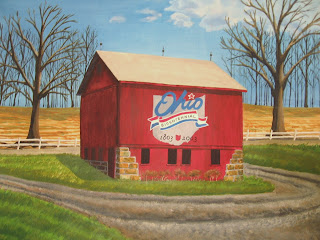 Paintings by CB Woodling: Ohio's Bicentennial Barns