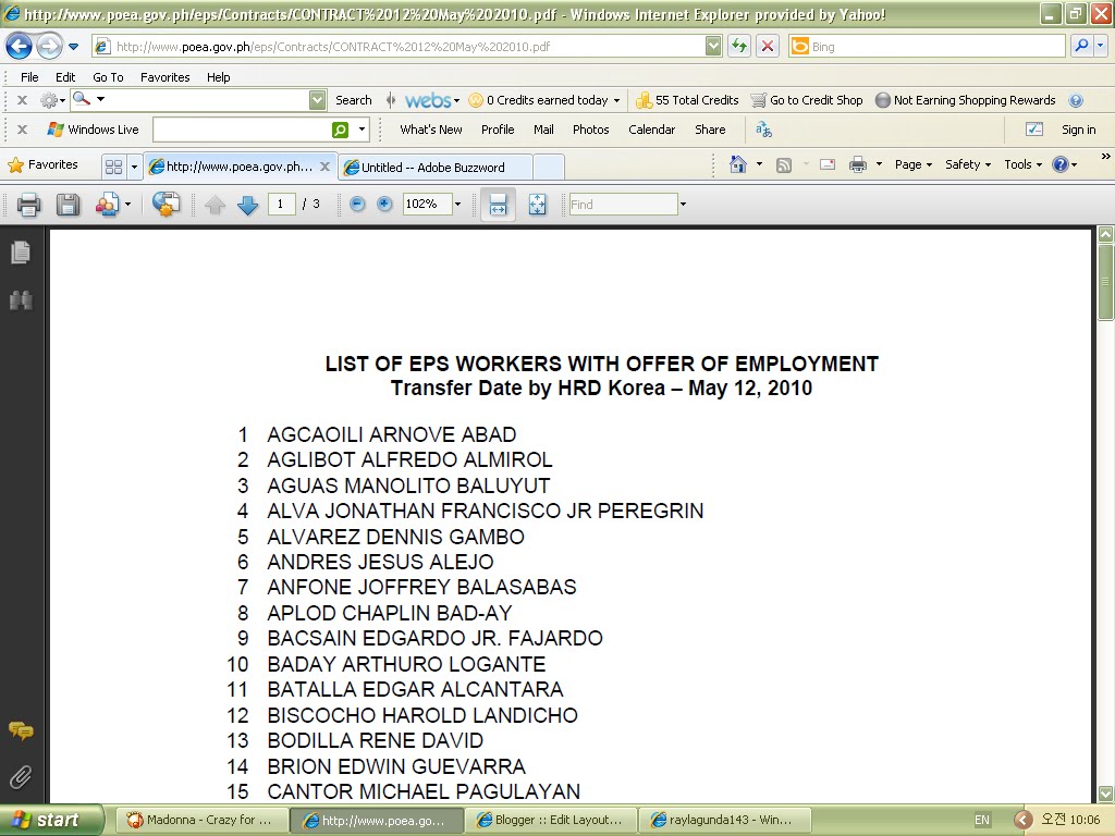 EPS KOREA-PHILIPPINES