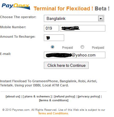 Recharge Your Mobile Balance With DBBL Nexus ATM Card or Master Card ...