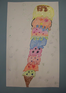 Mrs. Porter's Palette: Tallest Ice Cream Cones