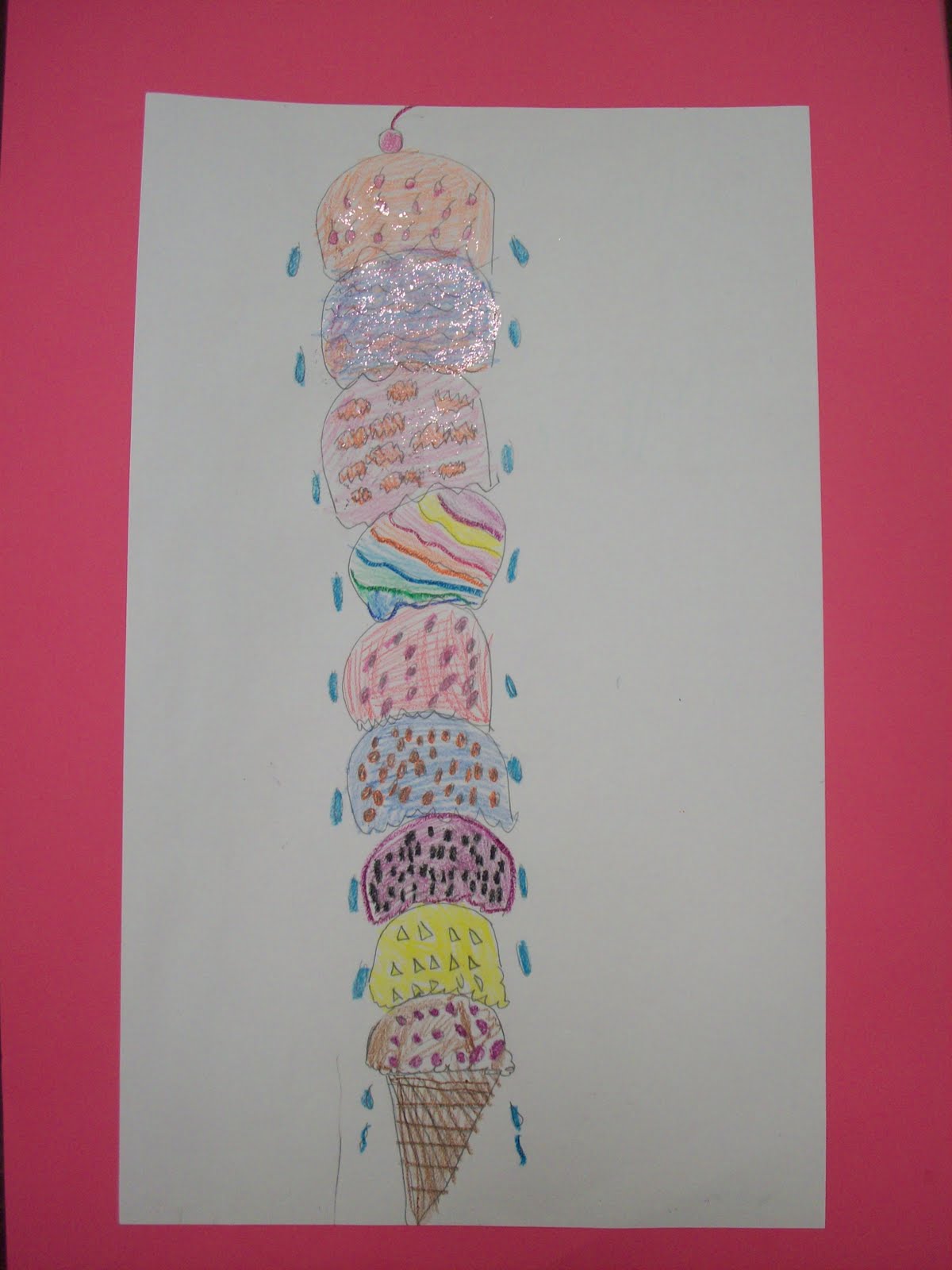 Mrs. Porter's Palette: Tallest Ice Cream Cones