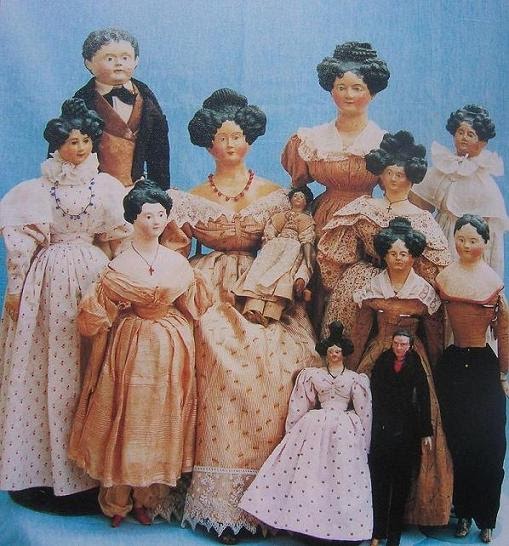 Dolls From The Attic Mis Muñecas Biedermeier Period 1820 1836