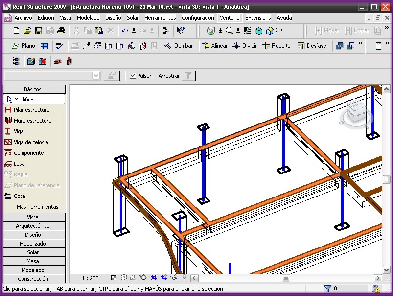 Revit Structure 2009, ¿es igual a Revit Architecture?