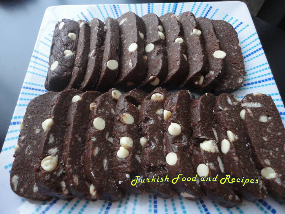 Turkish Food & Recipes: Mosaic Cake (Mozaik Pasta)