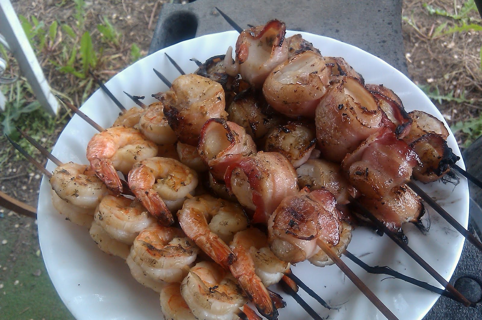 Simply Simmer Grilled Bacon Wrapped Scallops