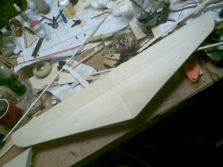 Ziroli A6M5 Zero build: Stabaliser and Rudder