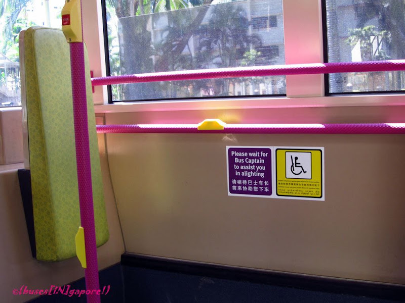 (buses[IN]gapore!): SBS Transit's Green PIW backrest?