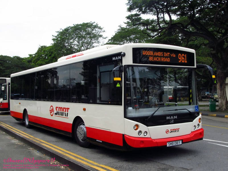 (buses[IN]gapore!): SMRT Buses : MAN NL320F (A22)/ MCV Evolution (SMB138Y)