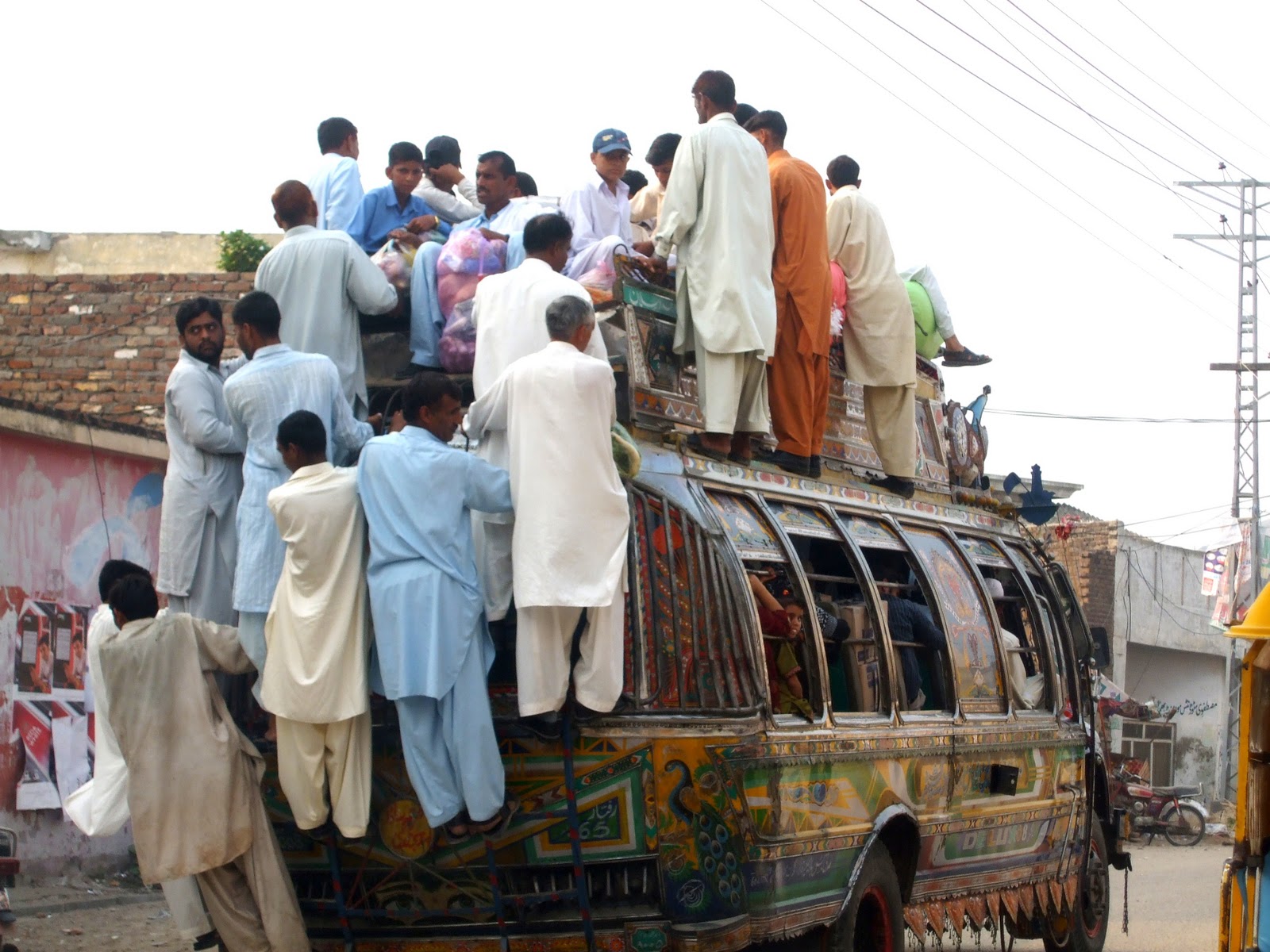 Bhimber City Normal Loaded Buses | Bhimber Azad Kashmir