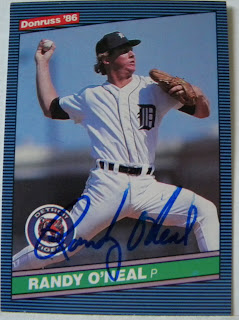 Detroit Tigers Collector: #591 Randy O'Neal 1984-1986