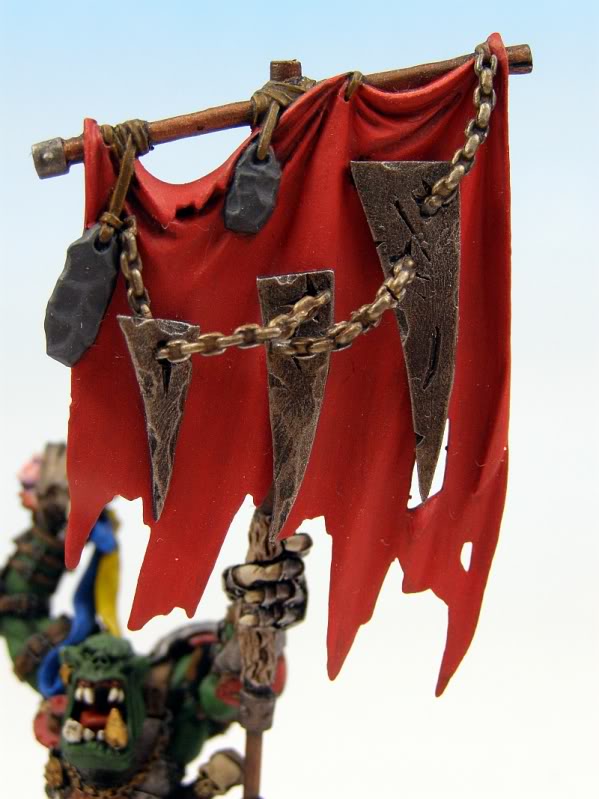 Warhammer Fantasy Miniatures Gallery: Orc Battle Standard Bearer