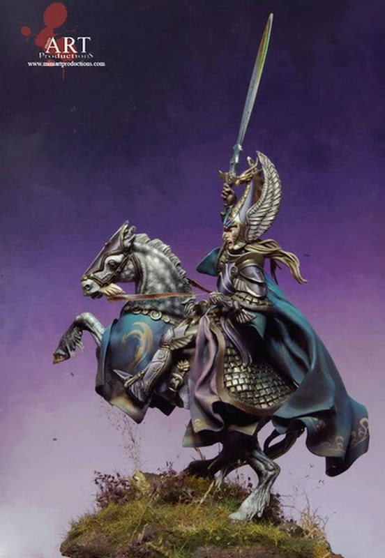 Warhammer Fantasy Miniatures Gallery: Amazing High Elf General Miniature