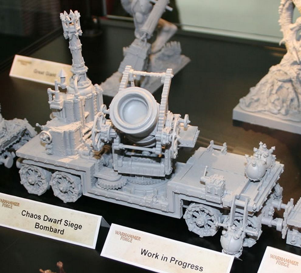 Warhammer Fantasy Battle Tabletop Gaming: New Chaos Dwarf War Machine ...