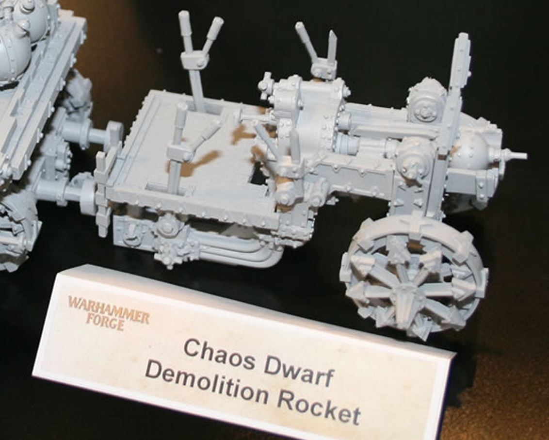 Warhammer Fantasy Battle Tabletop Gaming: New Chaos Dwarf War Machine ...