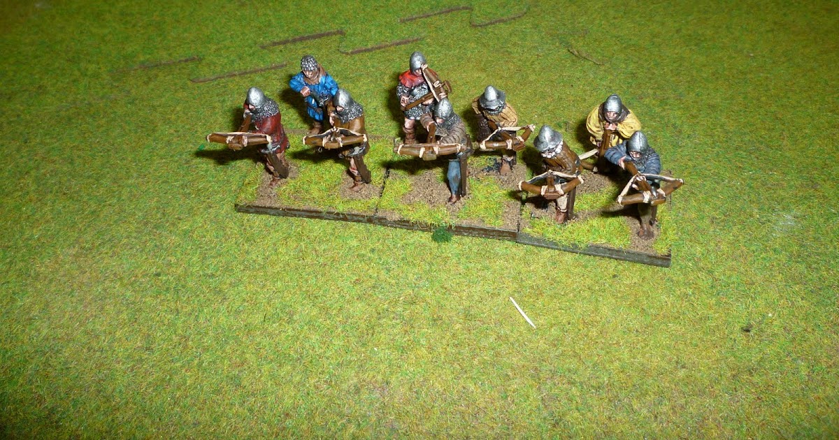 Santa Clarita Wargamer: 28mm Perry Crossbowmen