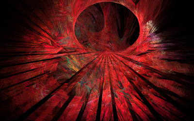 fractals and words: Red Void Luminescence