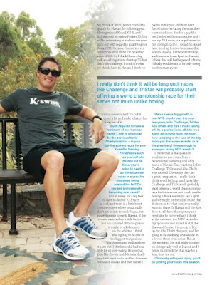 LUKE McKENZIE IN THE MEDIA