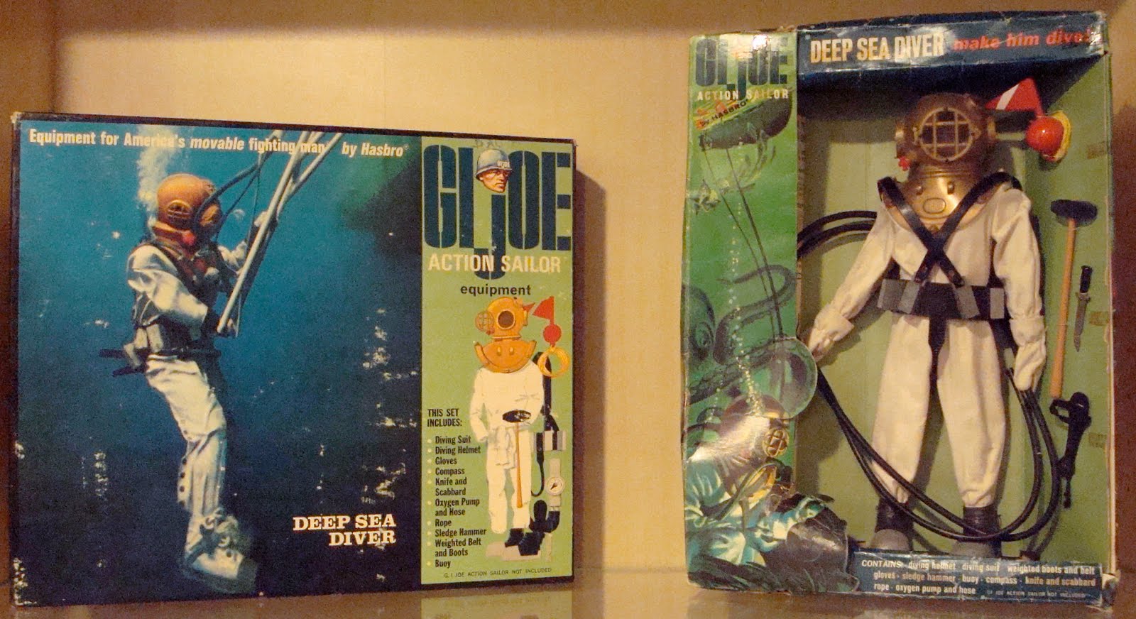 McCaig GI Joe Collection: Action Sailor "Deep Sea Diver" Sets
