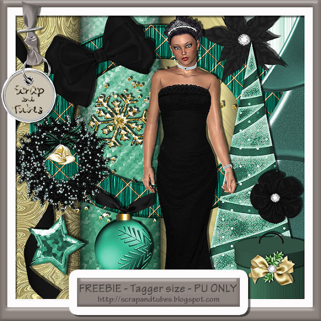 Freebie - A Magical Christmas (PU) | Scrap and Tubes Designs