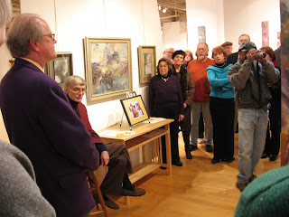 Delavan Art Gallery: R Bingham Morris Reception Photos