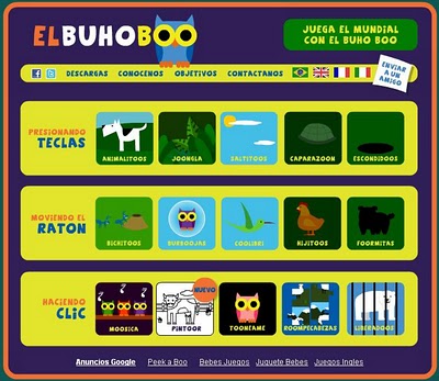 El racó de Tina: Juegos educativos: EL BUHO BOO