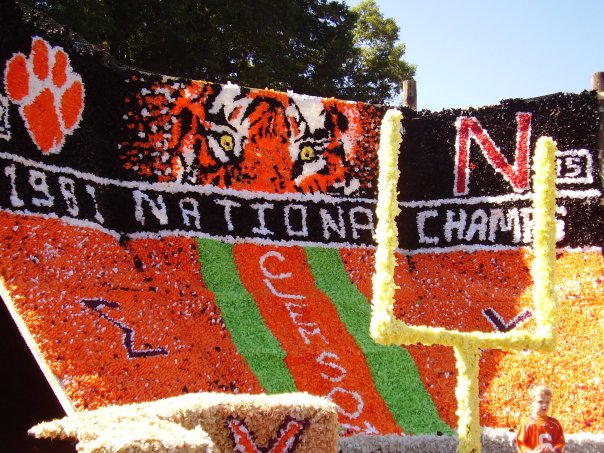 the start of something new...: Clemson Homecoming
