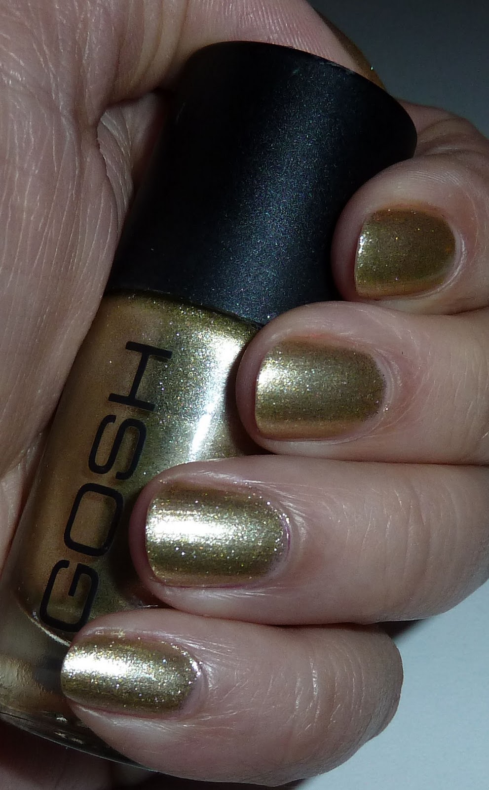 NailsByStephanie: Favorite Nail Polish Of The Month: GOSH 'Gold'