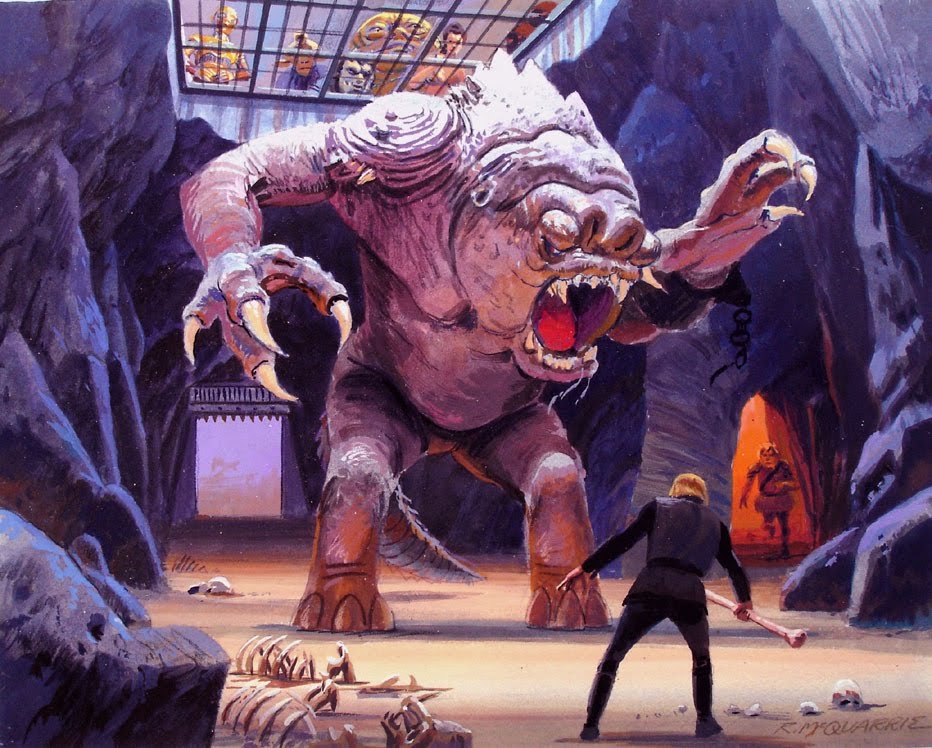 Rancor McQuarrie | Star wars art, Star wars artwork, Star wars concept art