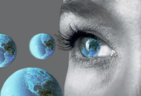 MI PEQUEÑO MUNDO: POR UNA MIRADA...