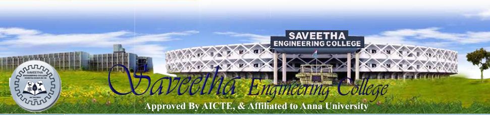 Saveetha Engineering College: December 2010