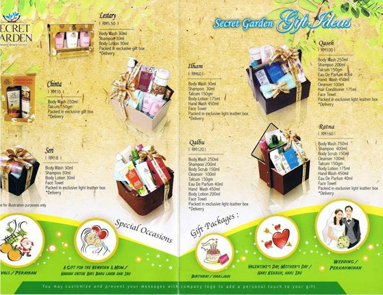 SECRET GARDEN The Shop: GIFTS.HAMPERS.EVENTS