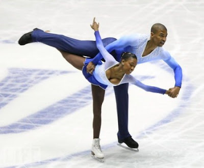 First black ice skating duo to compete in winter Olympics