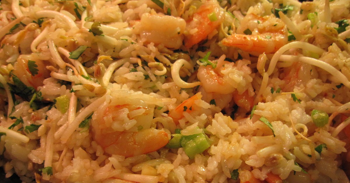 Recipes from 4EveryKitchen: Fancy Thai Fried Rice with Shrimp